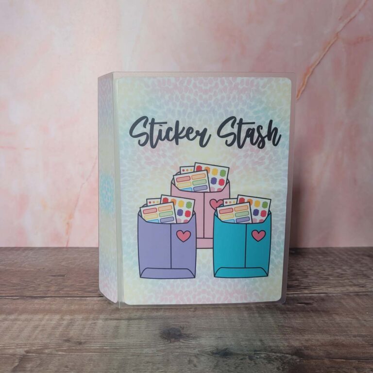 Sticker Stash Sticker Album – Dorky Planner Girls